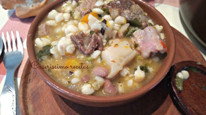 LOCRO CRIOLLO ARGENTINO (receta reeditada)