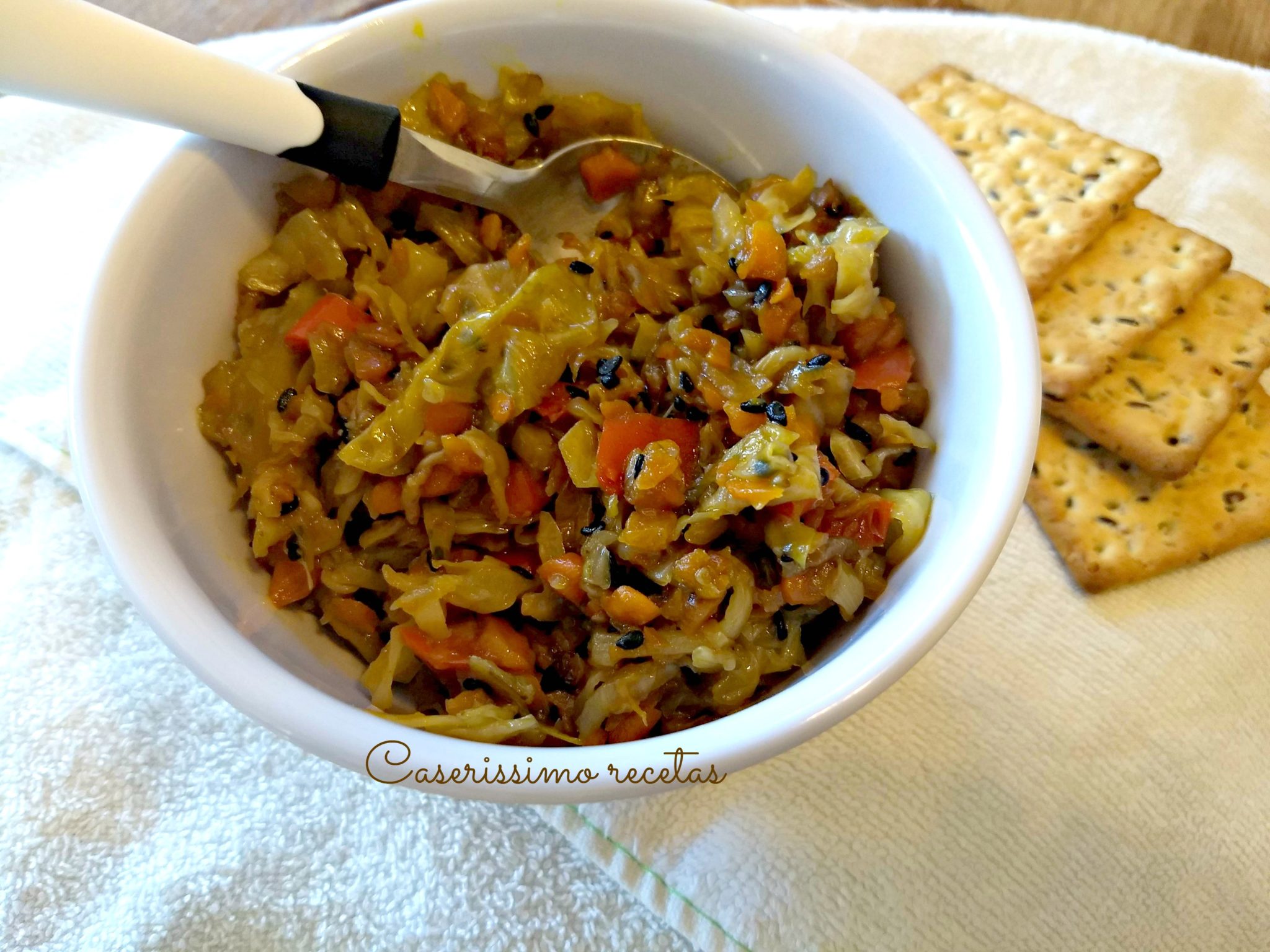 SALTEADO DE REPOLLO AL CURRY | Caserissimo